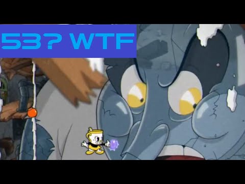 Cuphead DLC - Chef Saltbaker Speedrun in 53 seconds! - YouTube