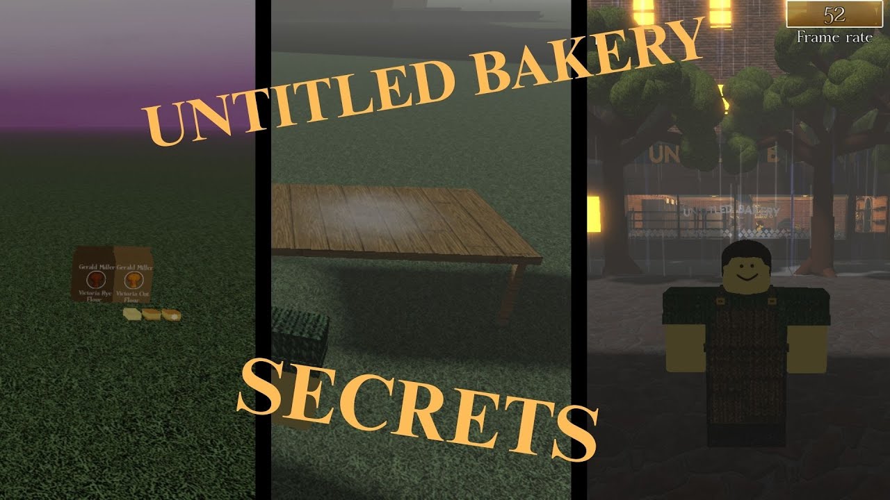 Roblox Untitled Bakery secrets! - YouTube