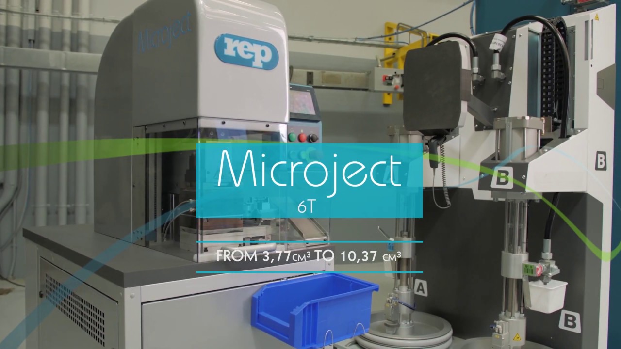 REP Microject - Micro Molding Machine - YouTube