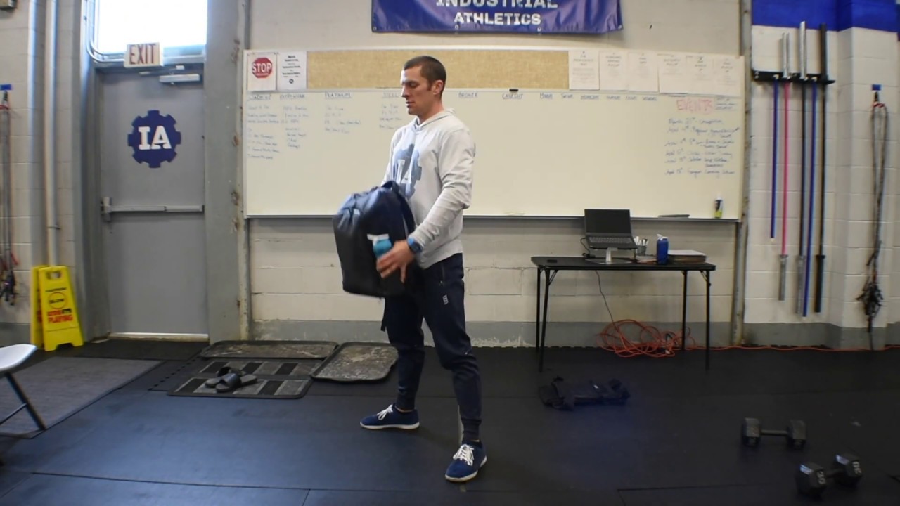 Odd Object Squat Clean - YouTube