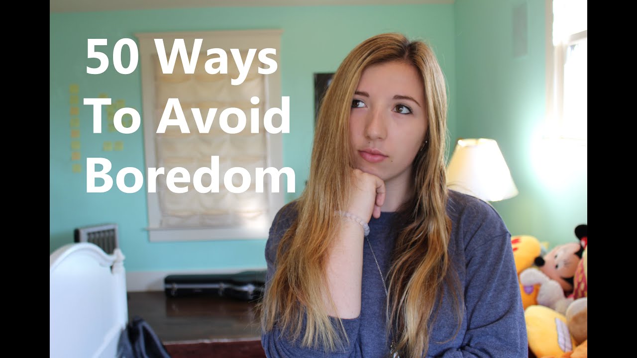 50 WAYS TO AVOID BOREDOM | lil lucy - YouTube