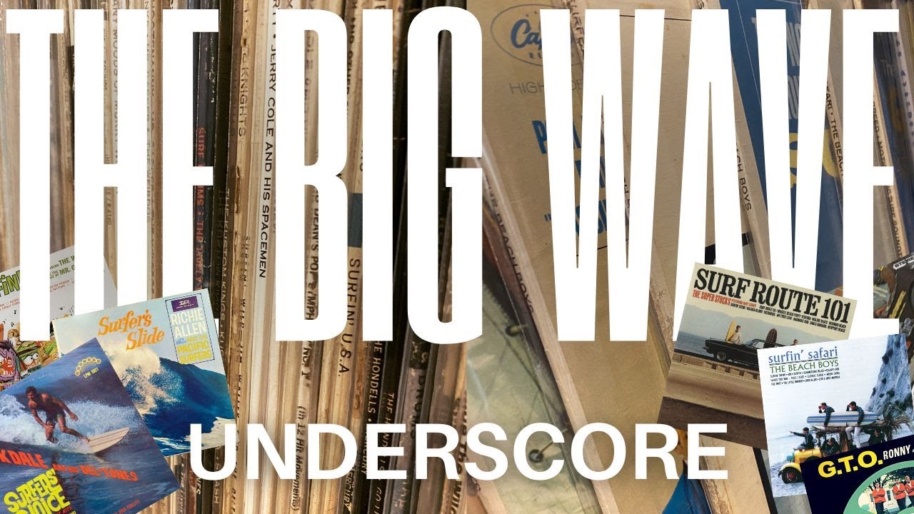 THE BIG WAVE (Underscore) // Surf Backing Track - YouTube