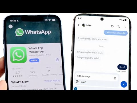 WhatsApp Vs Google Messages! (Comparison) (Review)