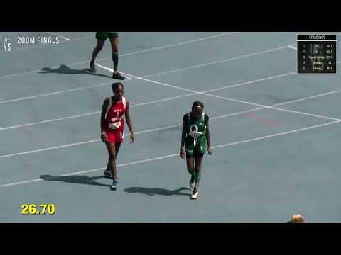 BAISS U15 Girls 200m Finals 2023 - YouTube