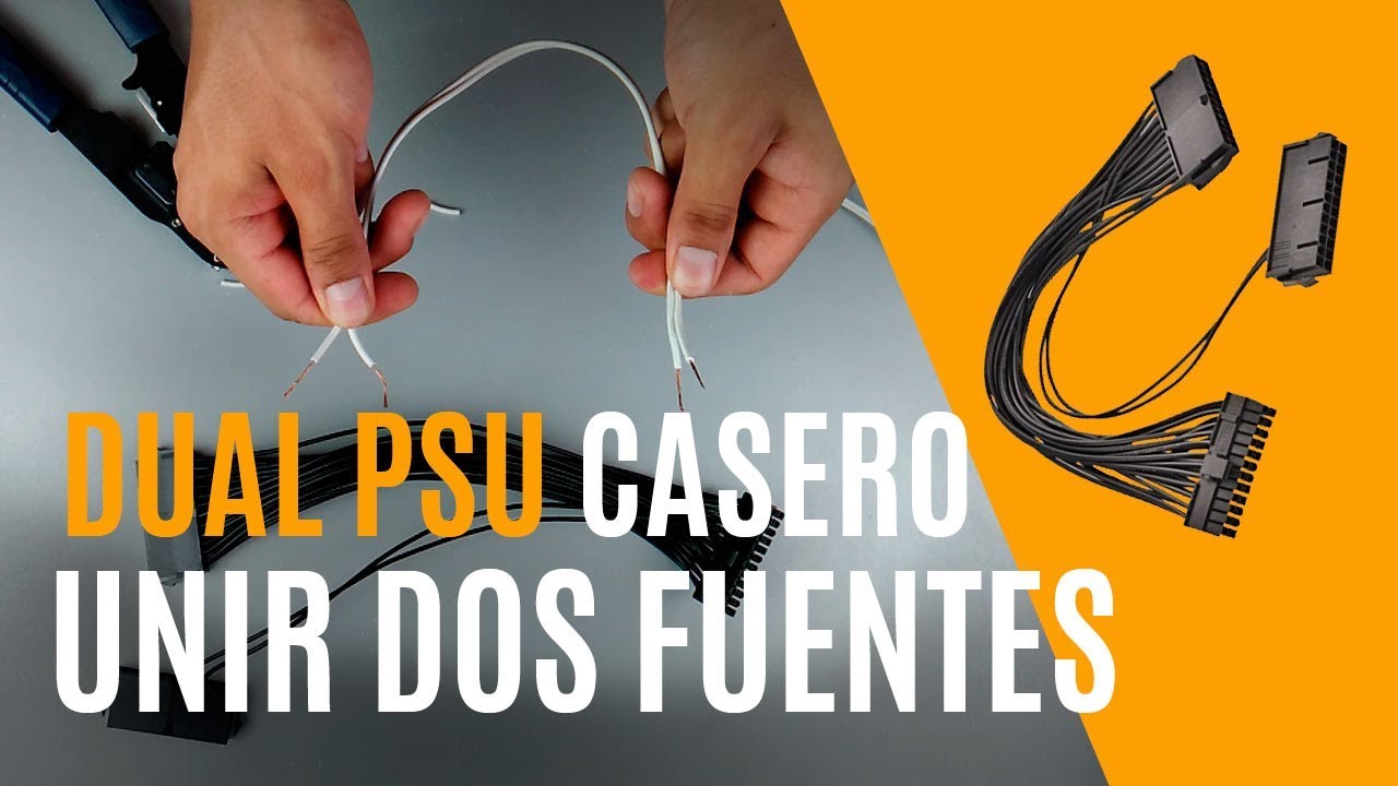 Dual PSU casero - Conectar dos fuentes de poder - YouTube