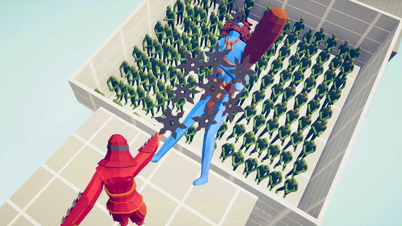 SENSEI + ZOMBIE PIT vs EVERY UNIT | TABS Totally Accurate Battle ...