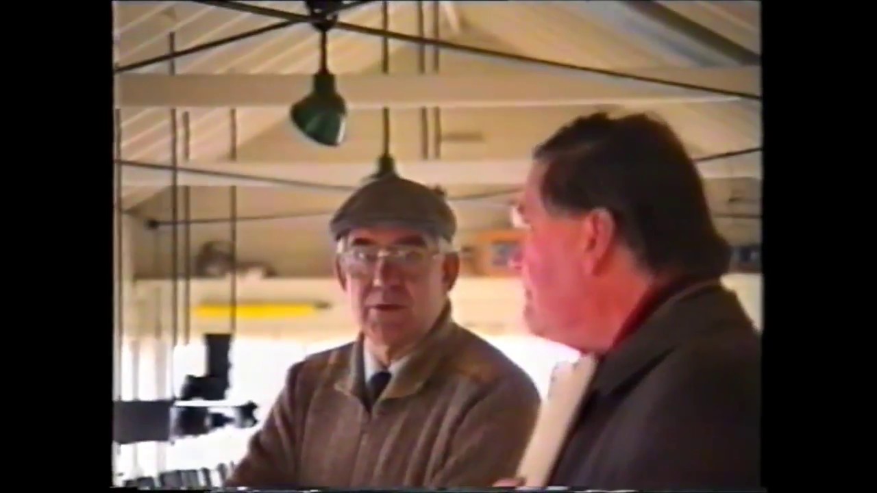 Visit to Rhyl No 2 Signal Box 1990 - YouTube