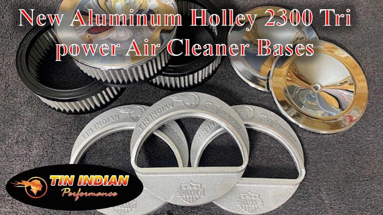 Holley 2300 Tri power parts by Tin Indian Performance - YouTube