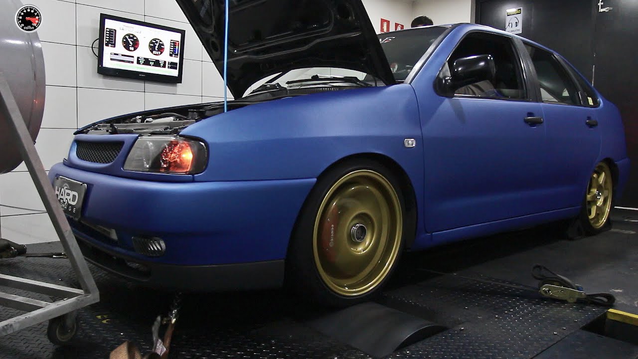 Volkswagen Polo Classic com 1.8 20V turbo encara o dinamômetro [Ranking ...
