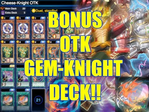 Yu-Gi-Oh Duel Links - Gem-Knight OTK Deck! - YouTube