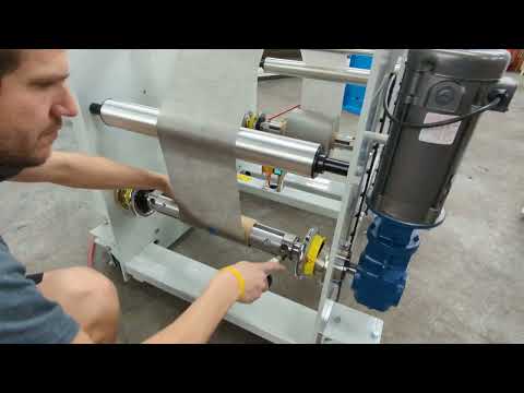 Center Unwind Rewind Demo Machine - YouTube