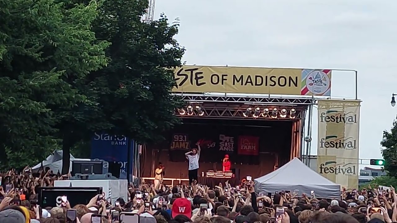 Yung Gravy @ Taste of Madison - YouTube