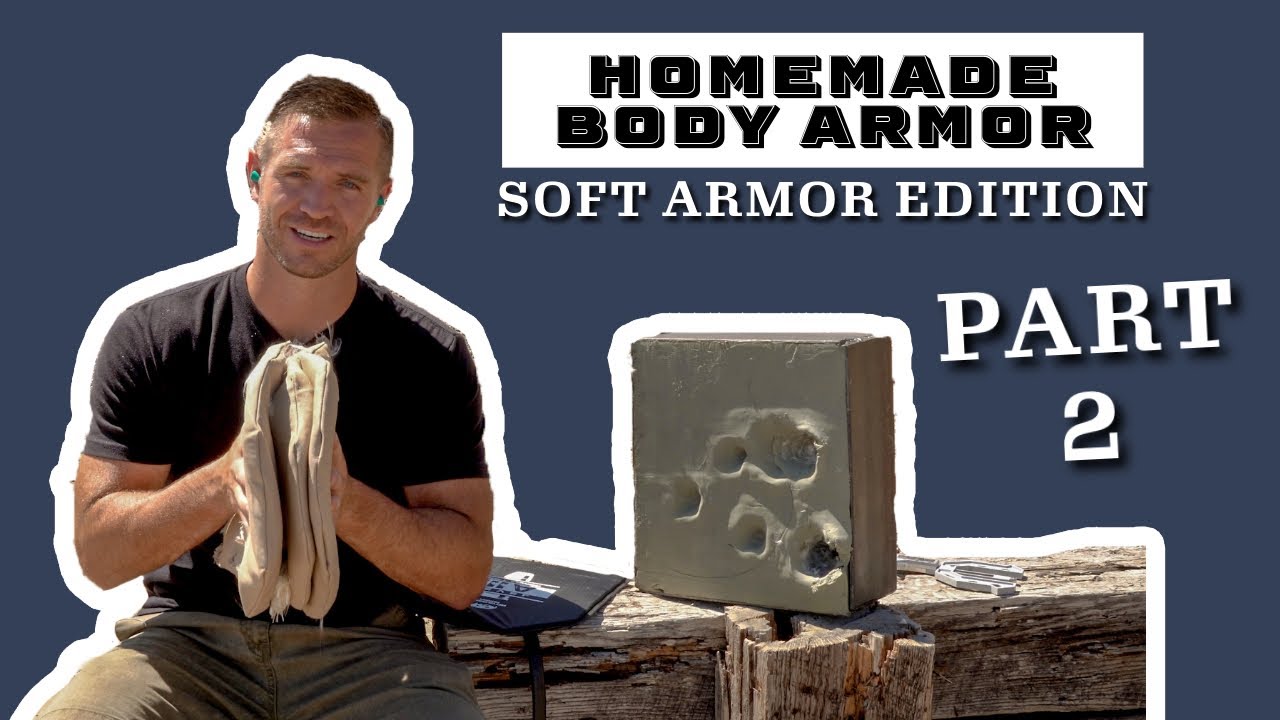 Homemade Body Armor Soft Armor (Level IIIA) - Part 2 - YouTube