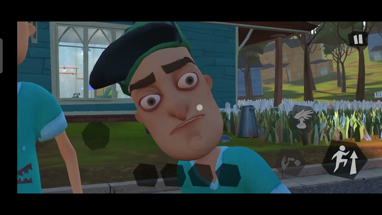 how to work glitch and Hello Neighbor Act 1 glitch in Game 2 players 2 ...