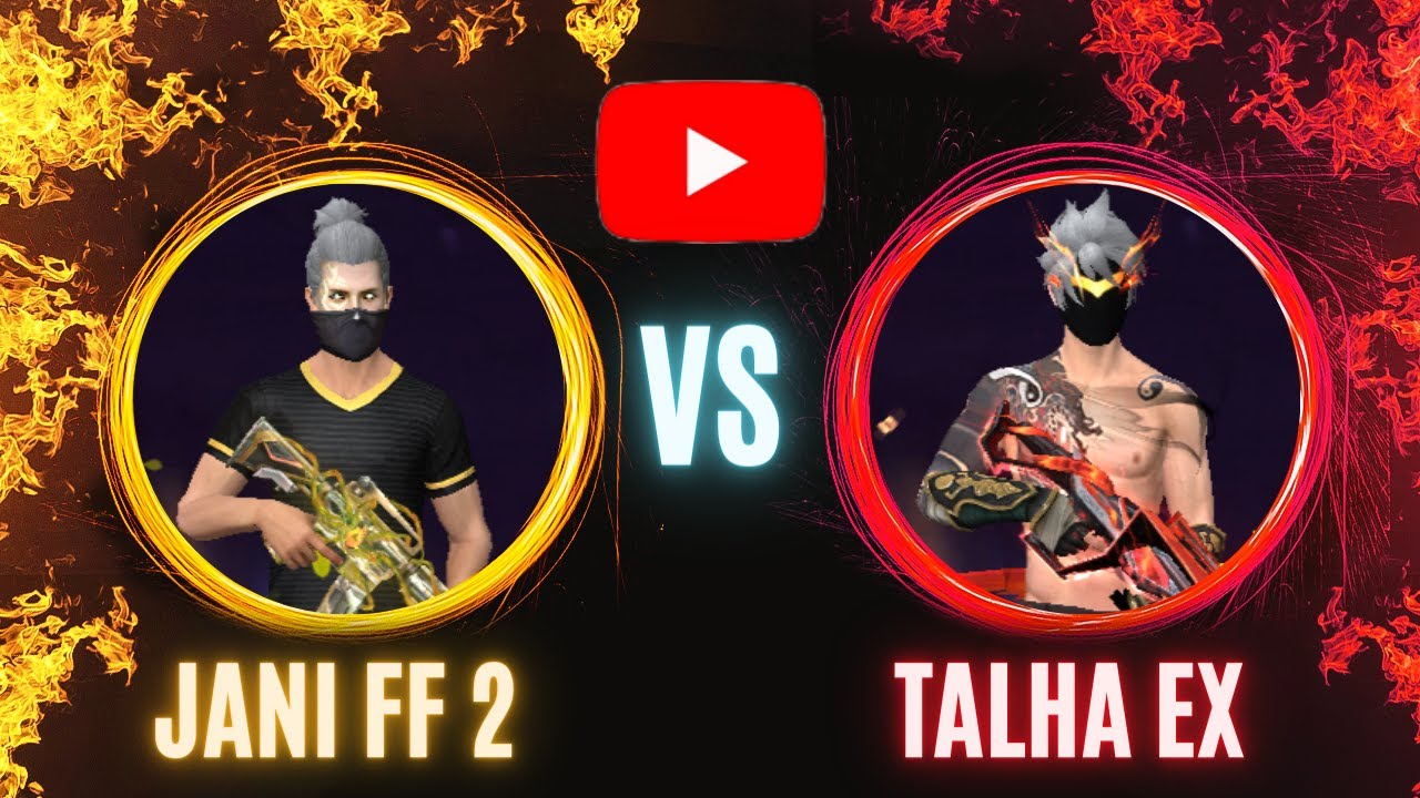 Talha Ex Vs Jani Ff 2 Friendly 1v1 Room Garena free fire - YouTube