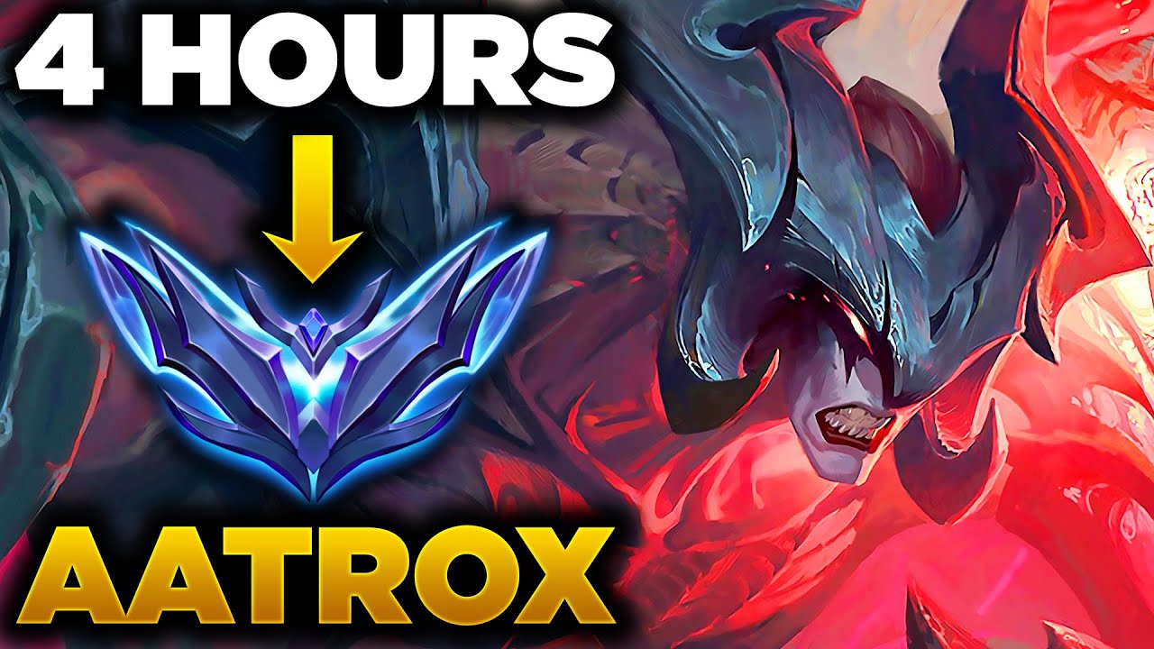 [S13] How to ACTUALLY Climb to Diamond in 4 Hours with Aatrox Gameplay ...