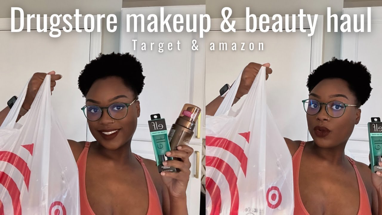 TARGET & AMAZON DRUGSTORE MAKEUP & BEAUTY HAUL - YouTube