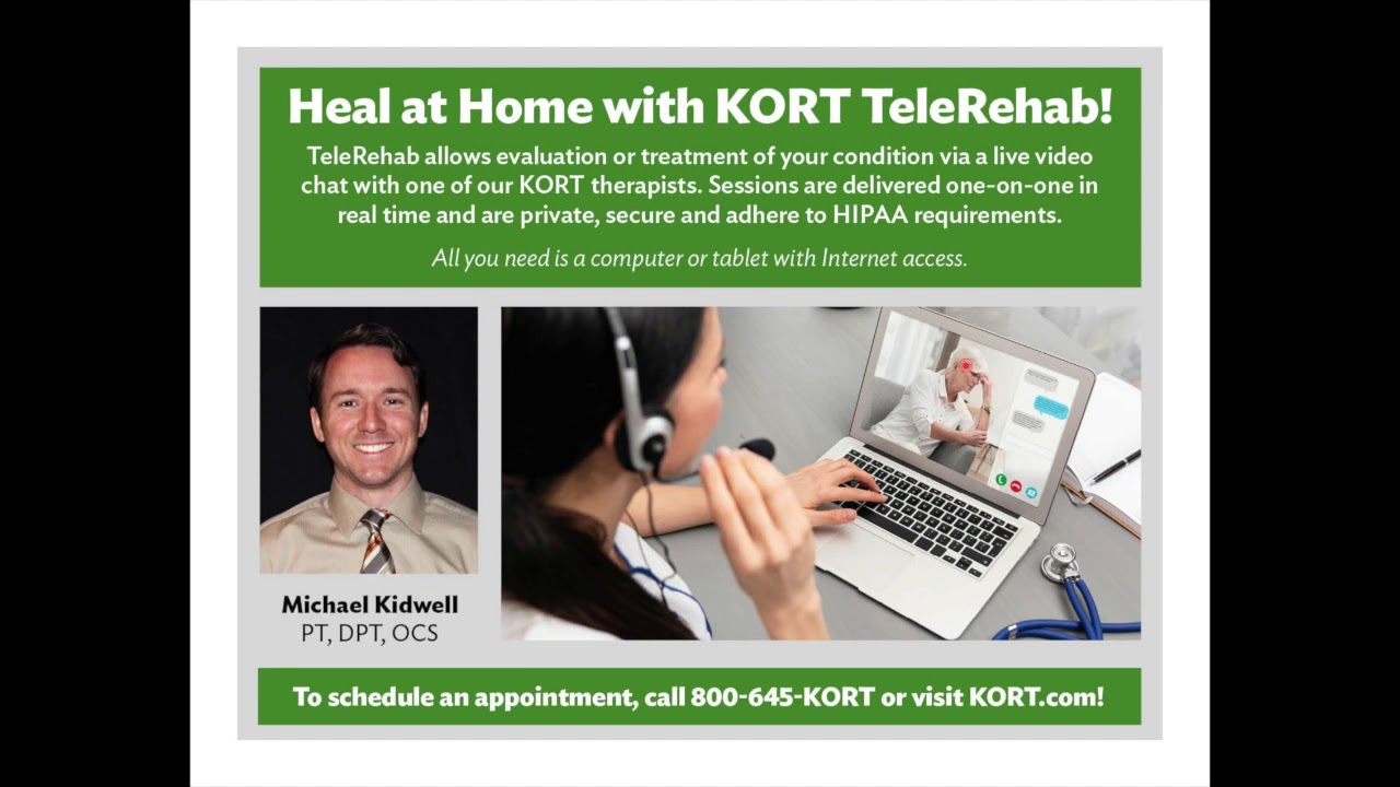 TeleRehab Interview with Michael Kidwell, PT, DPT, OCS - YouTube