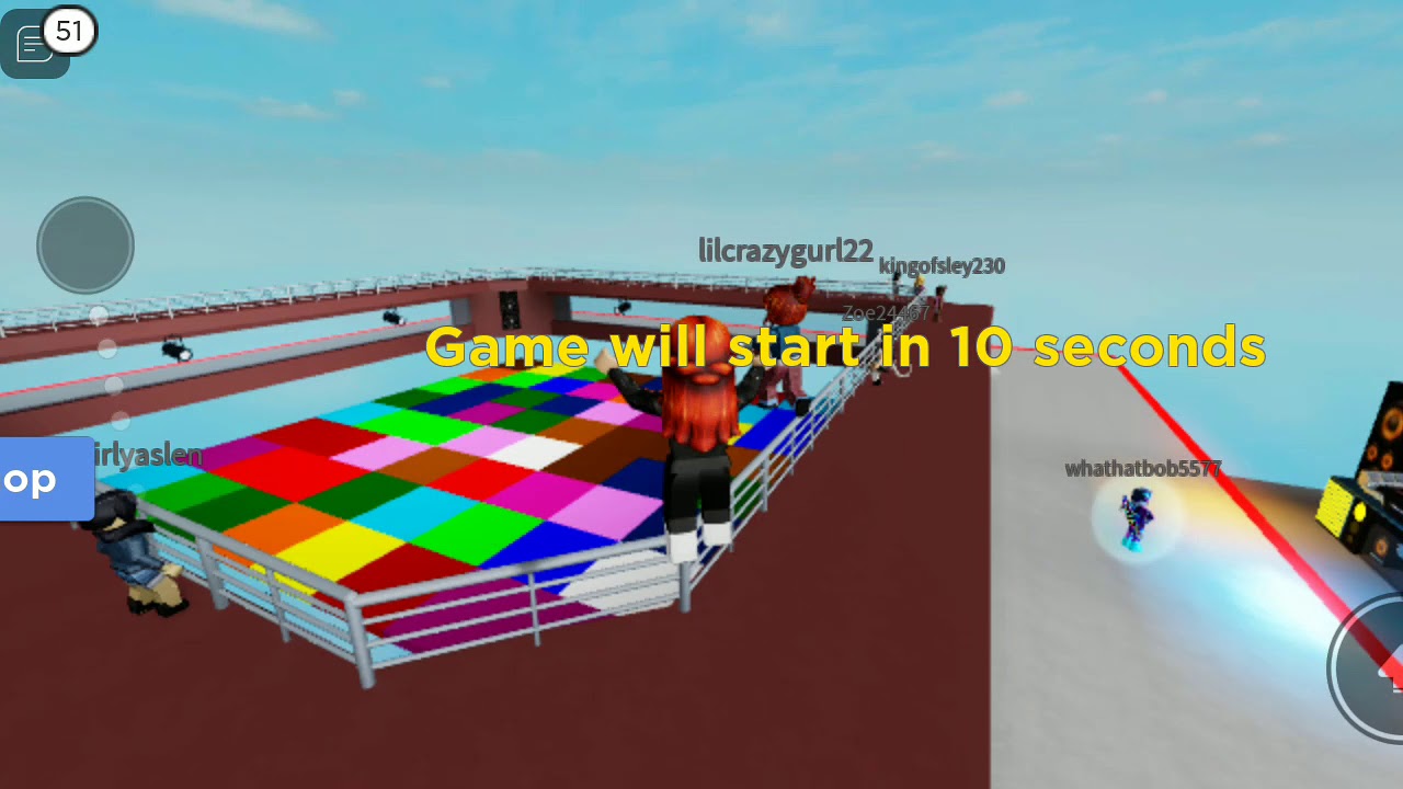 Playing block party on roblox/Noob Star - YouTube