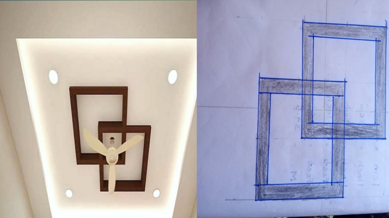 living room fancy ceiling design marking by khushab ceiling point - YouTube