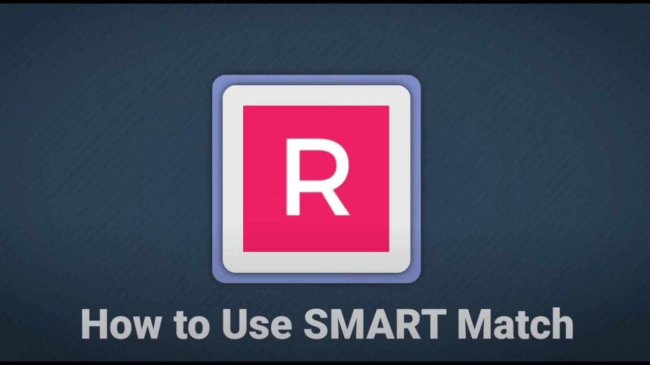 How to Use SMART Match - YouTube