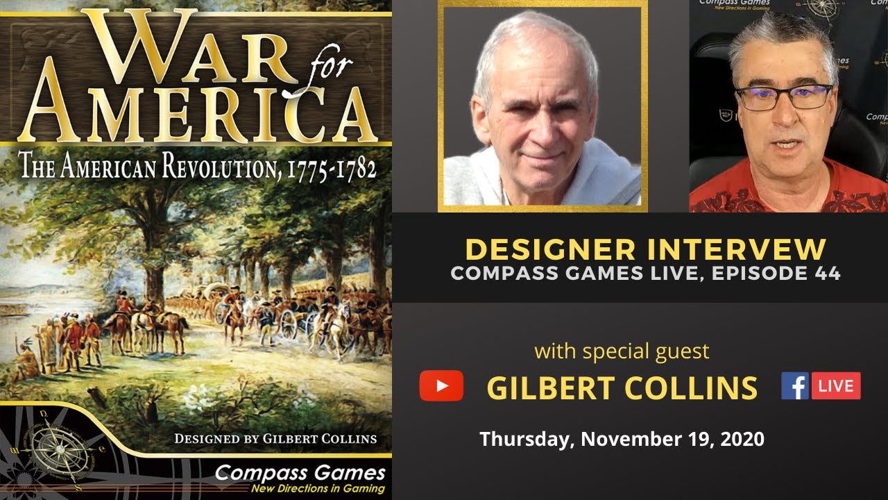 Gilbert Collins interview, designer of WAR FOR AMERICA: THE AMERICAN ...