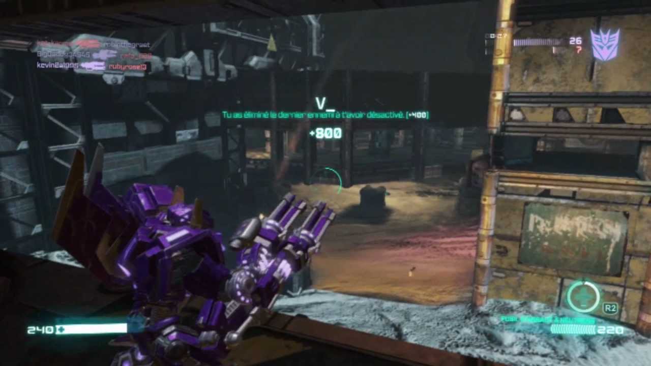 transformers fall of cybertron gameplay shockwave - YouTube