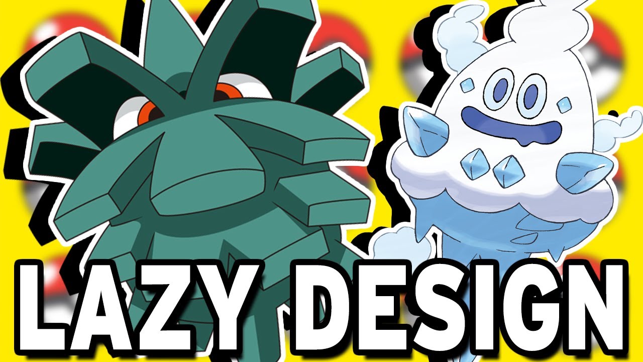 Top Ten UNCREATIVE POKEMON DESIGNS!!! | Team PokeMart #6 - YouTube