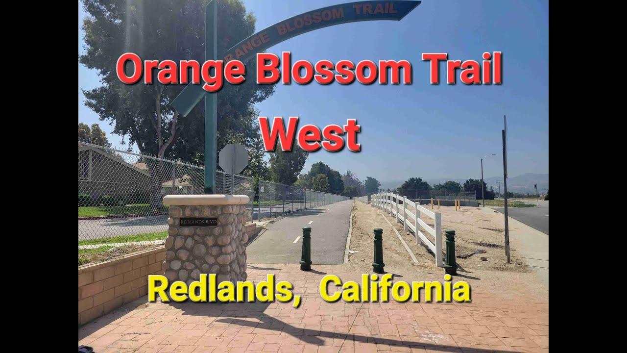 Beautiful Day on Orange Blossom Trail West ....#redlands - YouTube