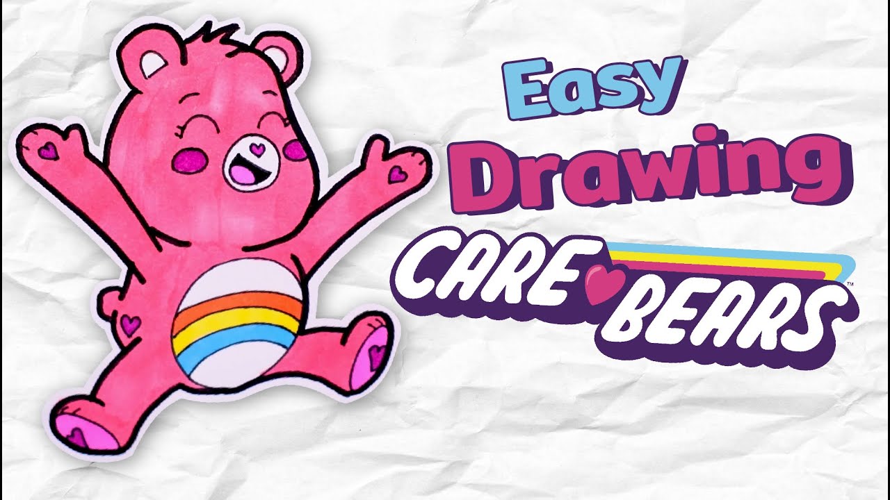 Easy Drawing "CARE BEARS" #carebears #drawing - YouTube
