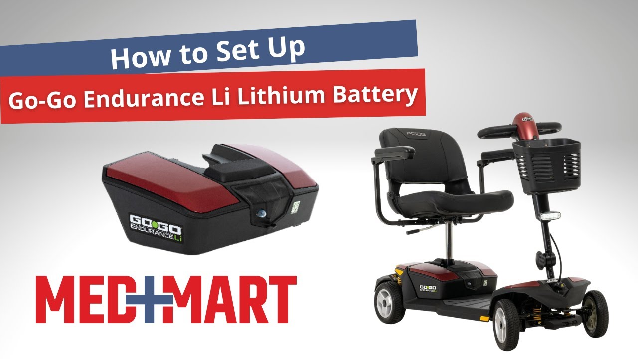How to Set Up Go-Go Endurance Li Lithium Battery - YouTube