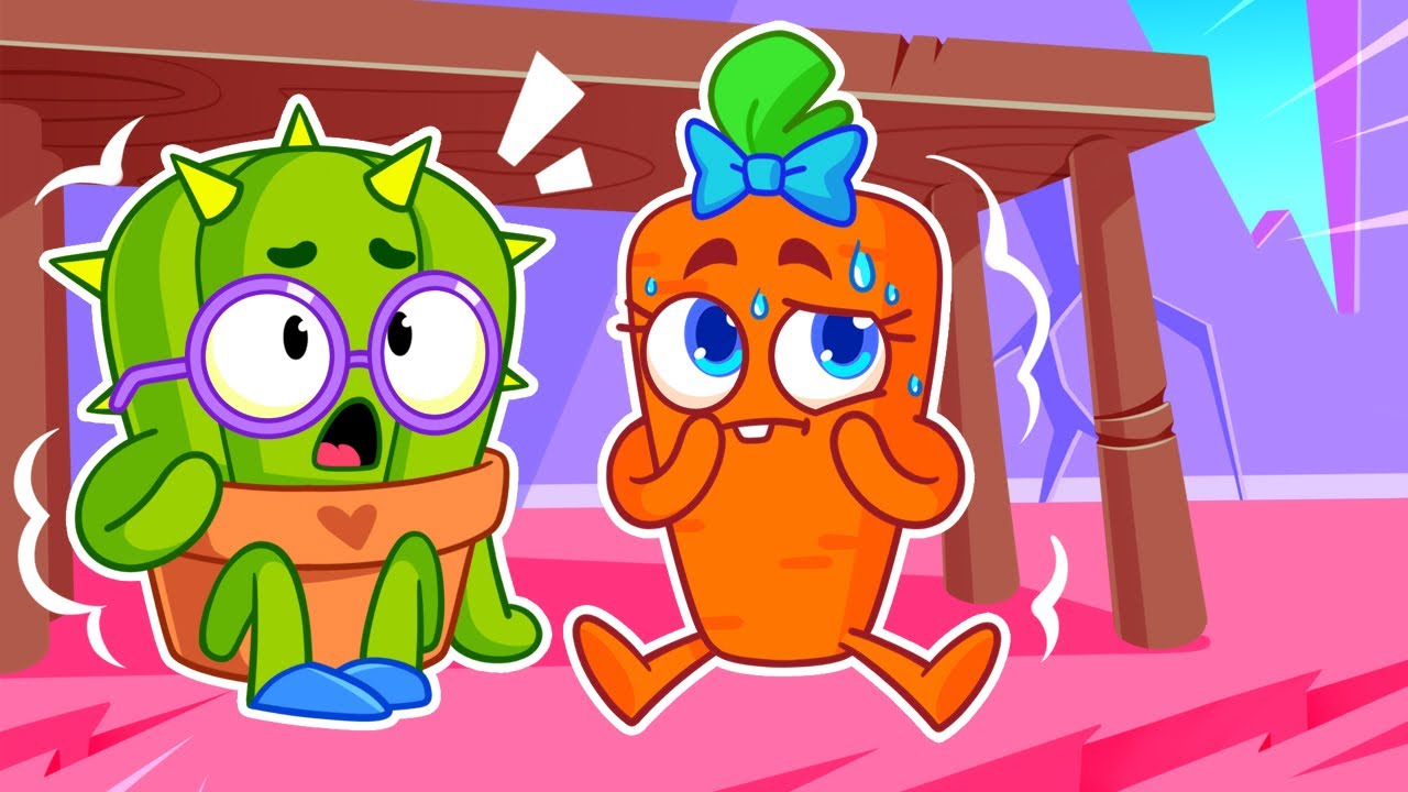 Earthquake Safety Song 😲🏃 And More Safety Rules 📛 II Kids Songs by ...