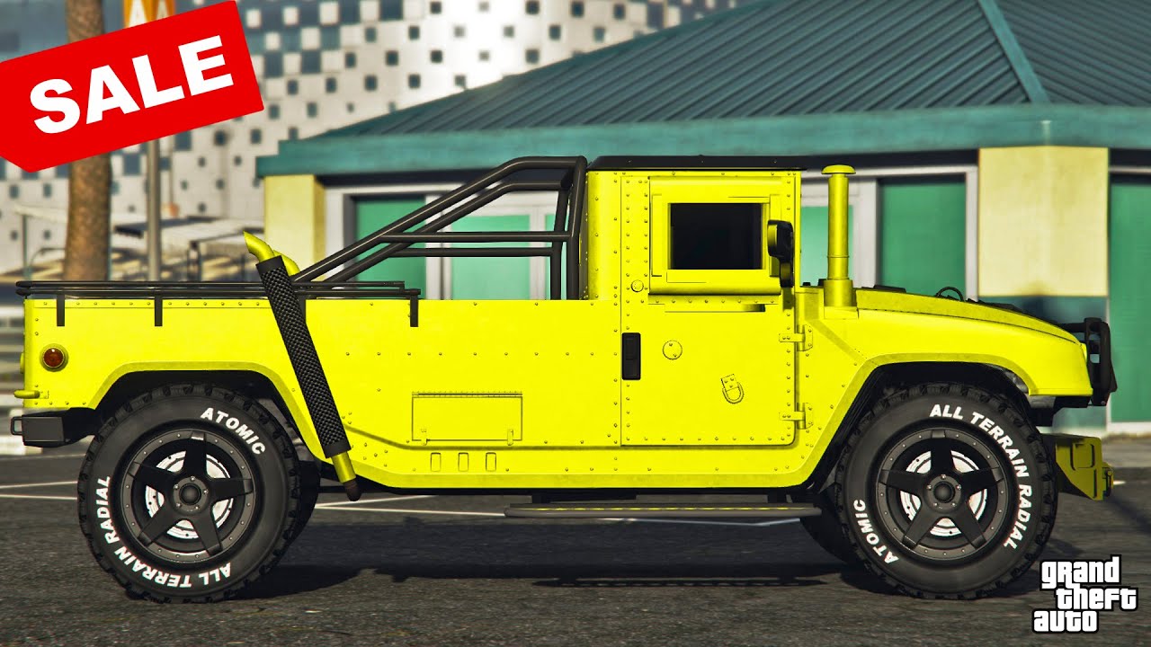 Hummer H1 GTA 5 Online | Squaddie Best Customization & Review | SALE ...