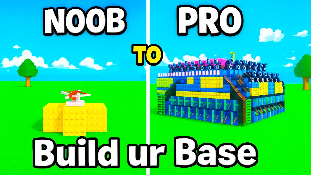 Roblox Build ur Base: Noob to Pro Base Evolution🔥 - YouTube