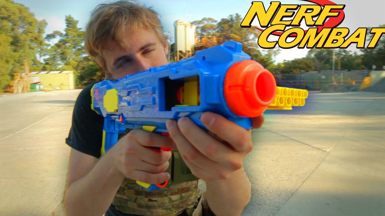 "RAINING DARTS" - NERF COMBAT & LOADOUT | HPA Destiny & Sledgefire ...