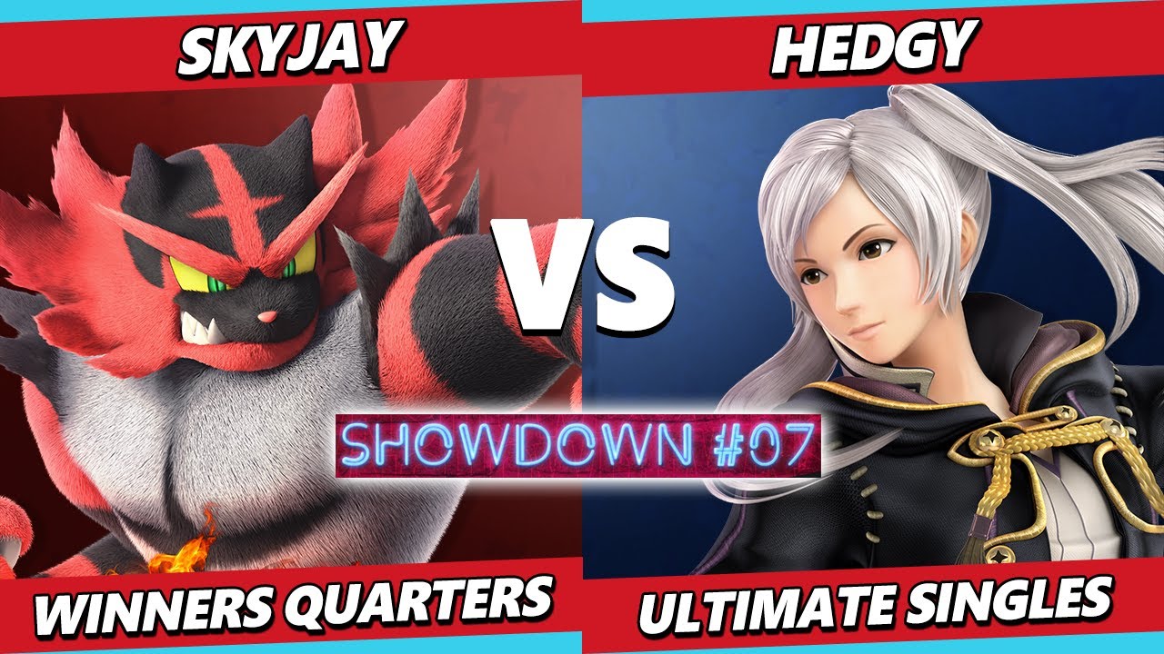 PSKSHOWDOWN #7 - Skyjay (Incineroar) Vs. Hedgy (Robin) Smash Ultimate - SSBU - YouTube
