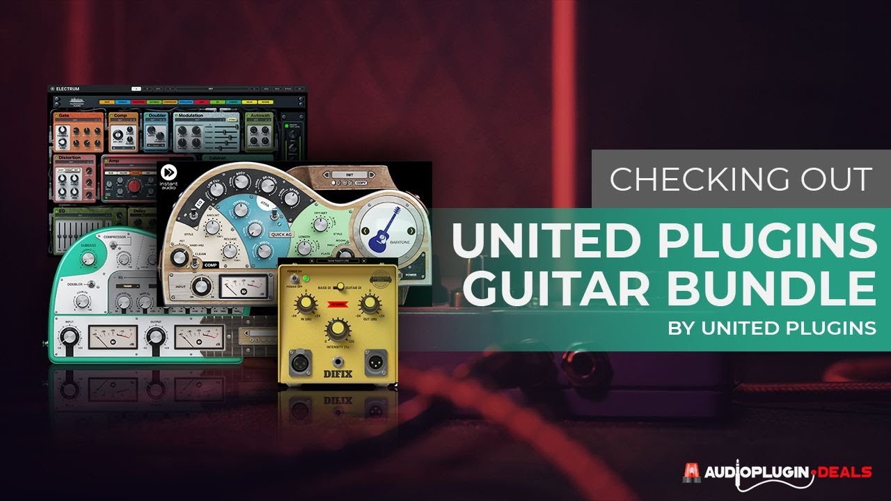 Playing through some of Electrum (Amp/cab sim and FX) from the United ...