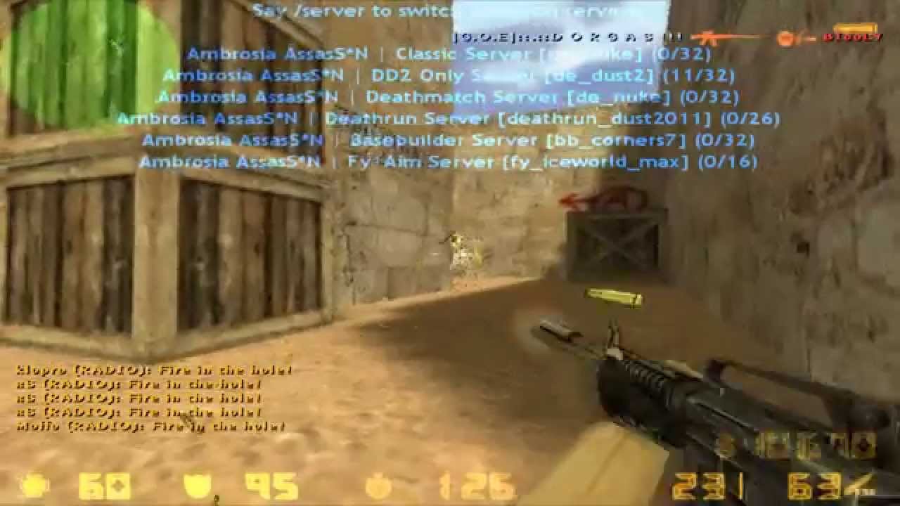 Counter Strike 1.6: A Fun Gameplay/Commentary - YouTube