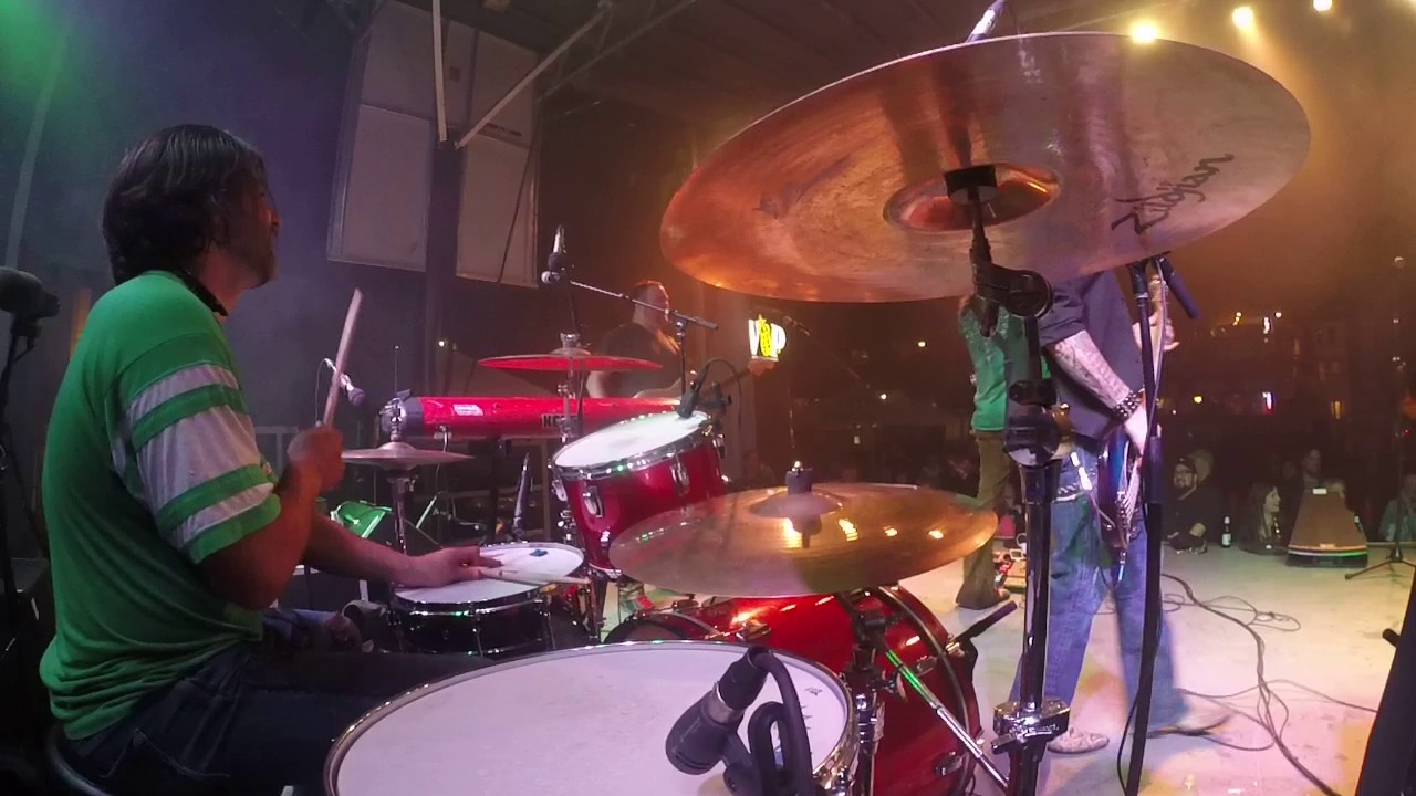 David Lynam drum cam - Here I go Again medley - YouTube