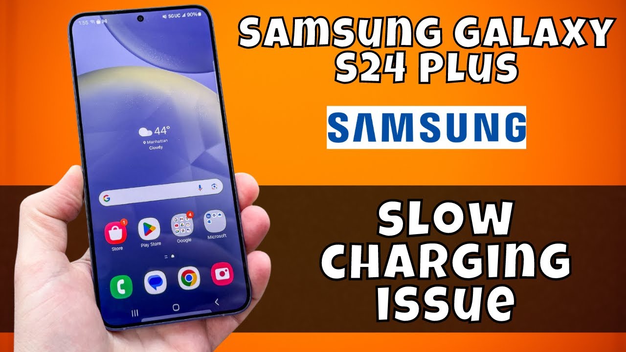 slow charging issue fix Samsung Galaxy S24 Plus || How to Fix slow charging issue - YouTube