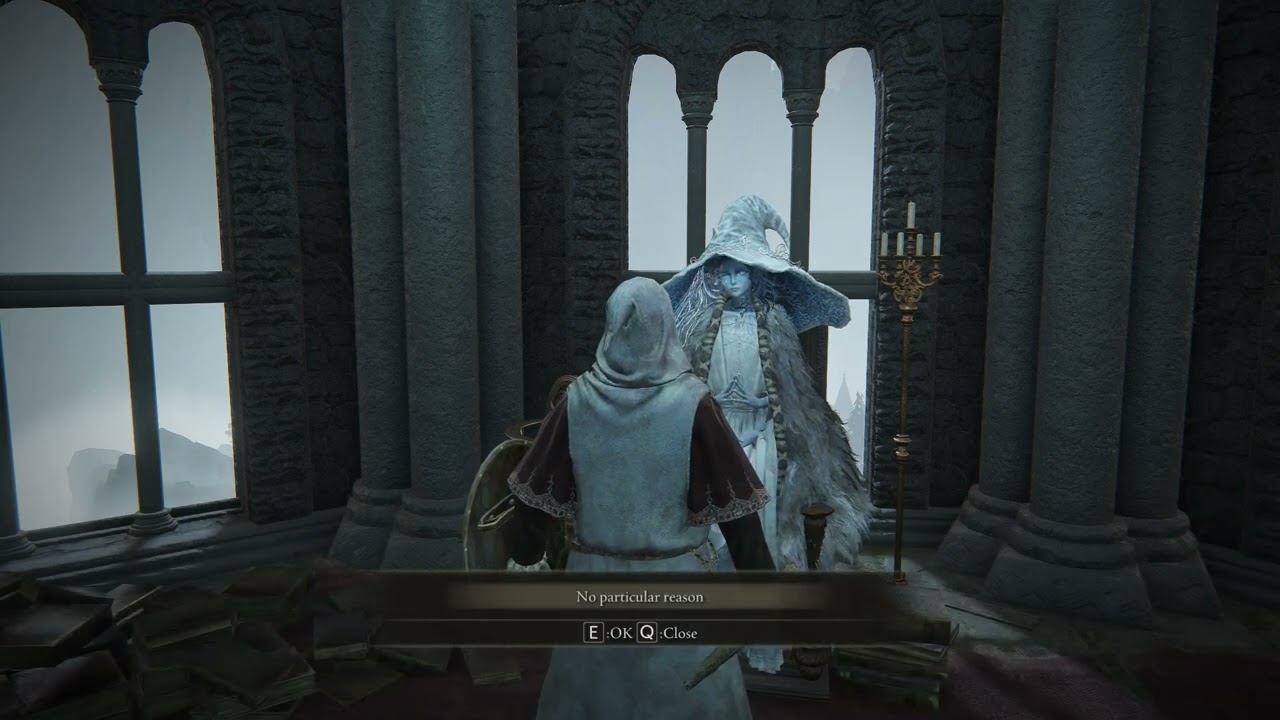 ELDEN RING accepting Renna's quest (mage class) - YouTube