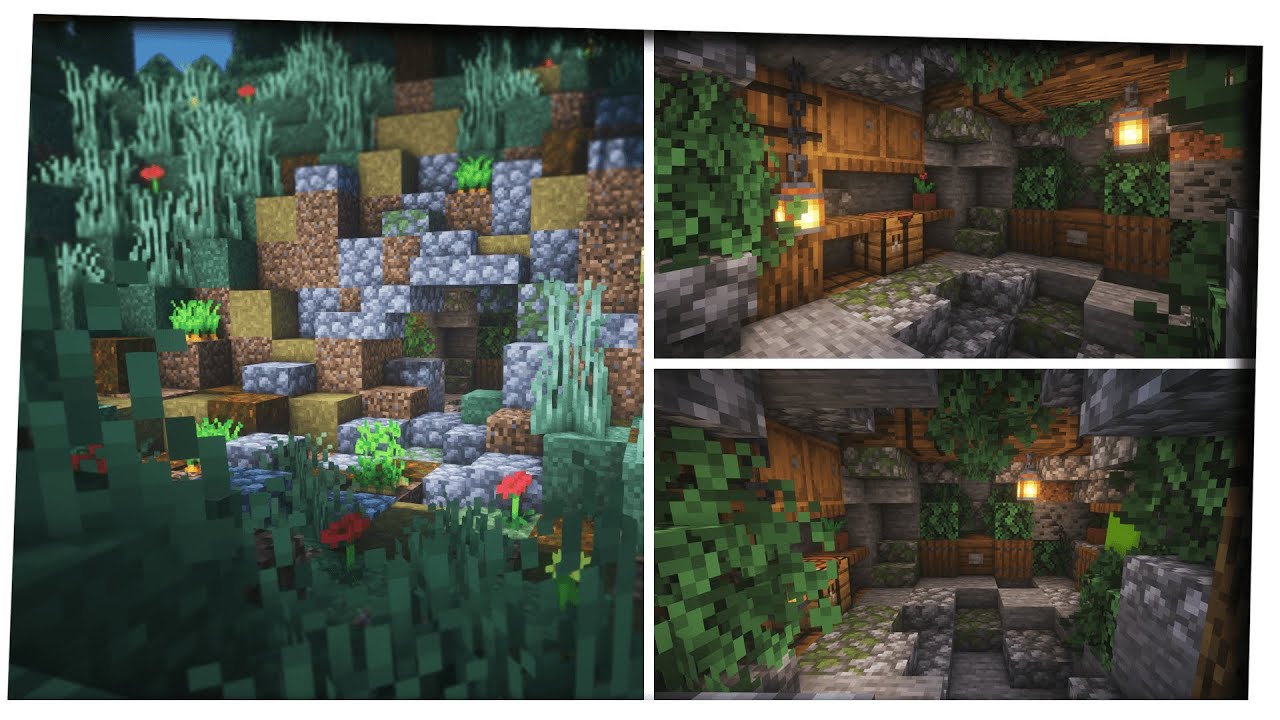 Minecraft: Creating A Tiny Cave Base In 10 Minutes!!! - YouTube