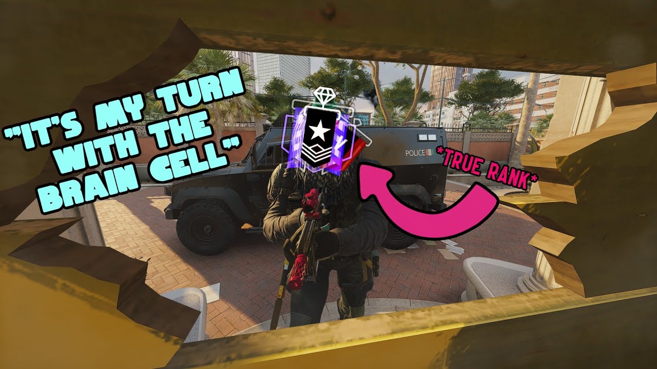 We're on Our LAST BRAINCELL in R6 Siege - YouTube