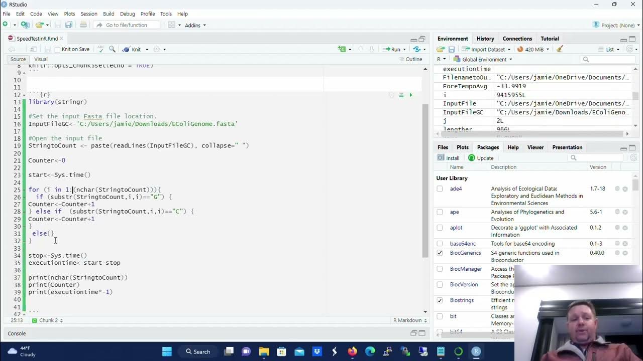 Which is Faster for Bioinformatics Python or R - YouTube