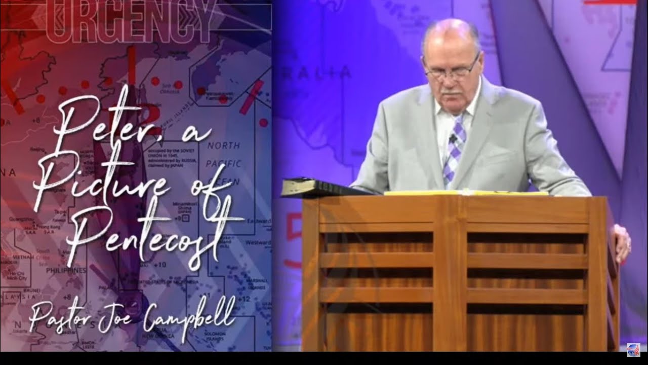Peter A picture of Pentecost : Pastor Joe Campbell - YouTube