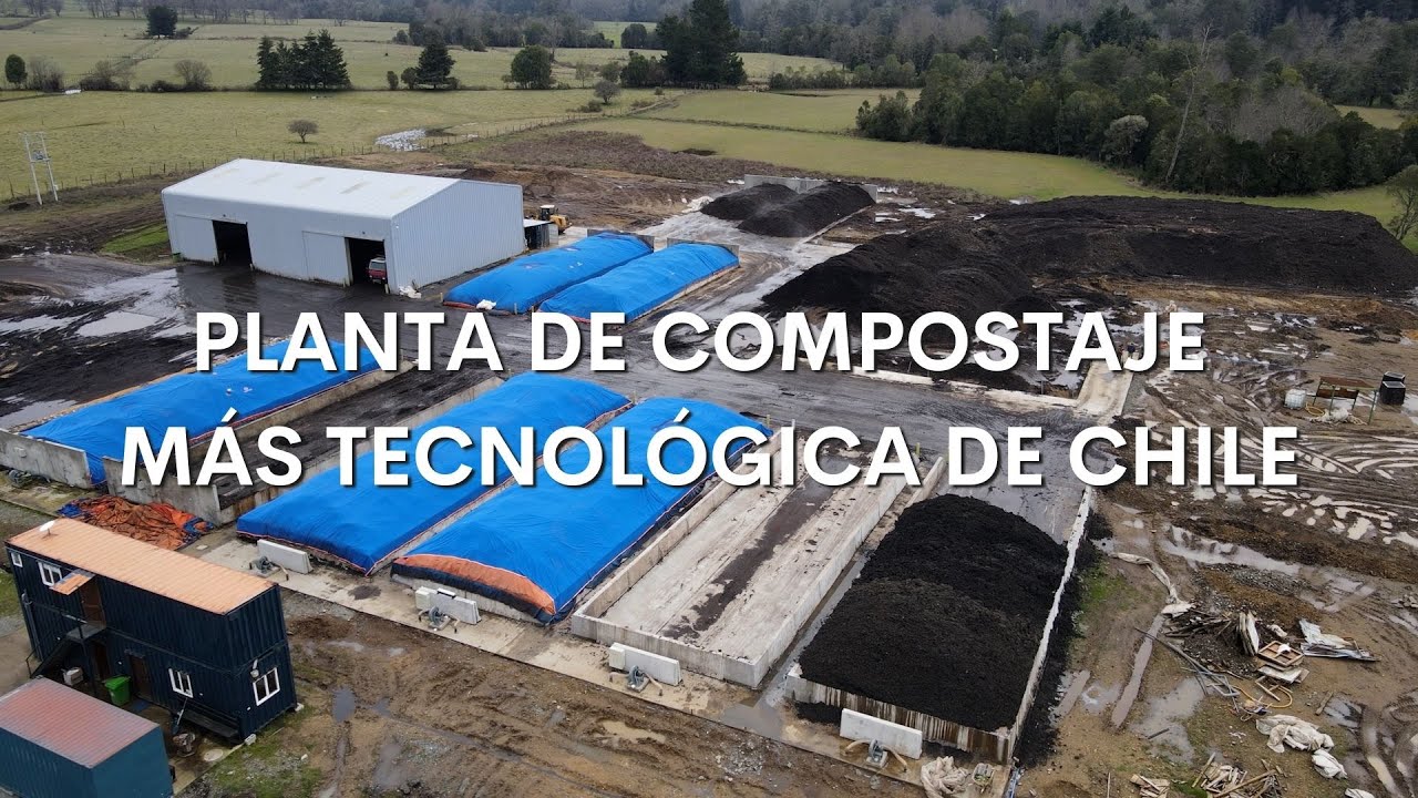 COMPOSTAJE INDUSTRIAL INNOVADOR EN CHILE 🌱 | Compost a lo loco 🔥 - YouTube