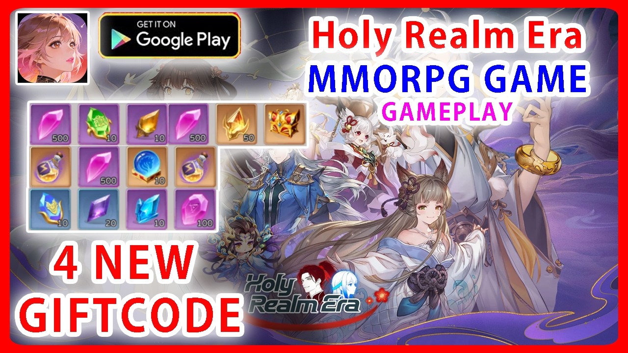 How to Redeem Code Holy Realm Era & All 6 Giftcodes - MMORPG Official ...