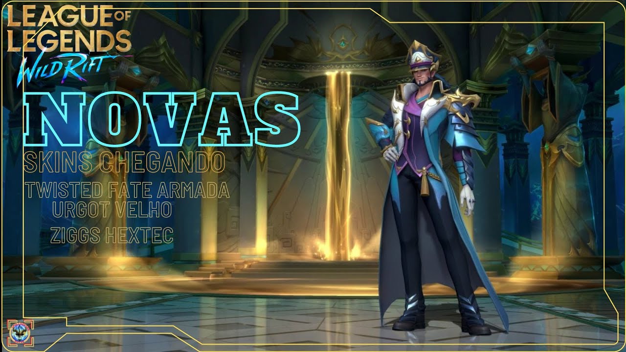 Novas Skins Chegando No Wild Rift! #wildrift - YouTube