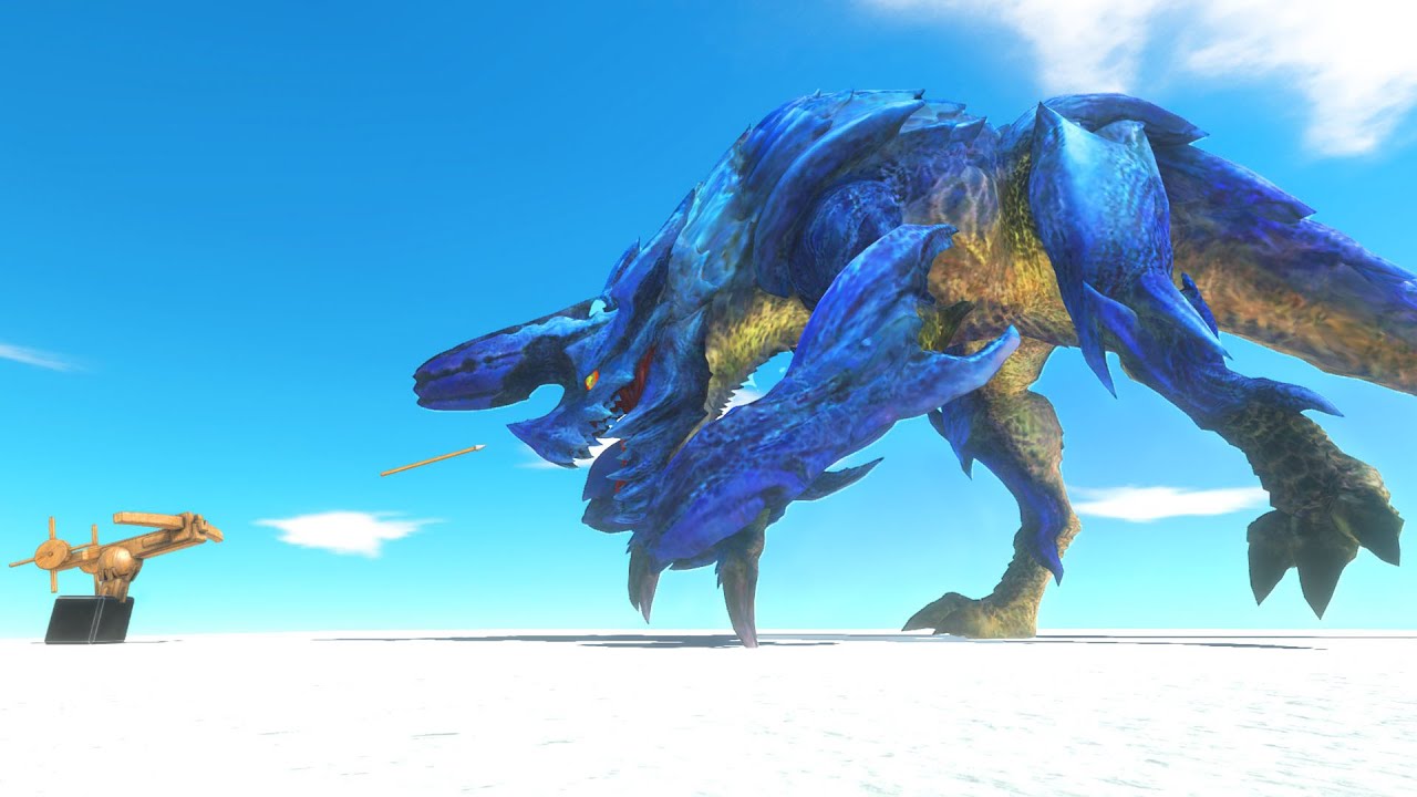 Ballista Vs Giant Monster and Dinosaurs - YouTube