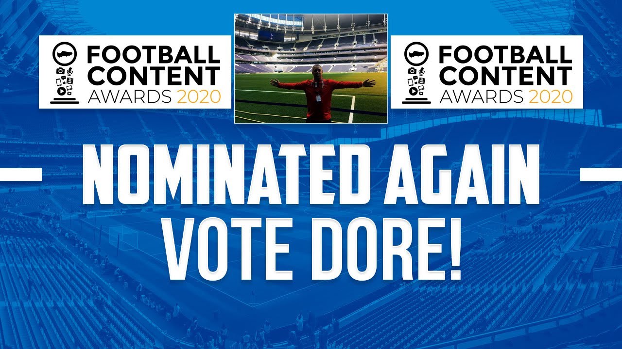 IM A FINALIST FOR BEST CLUB CONTENT CREATOR | VOTE NOW | FOOTBALL ...